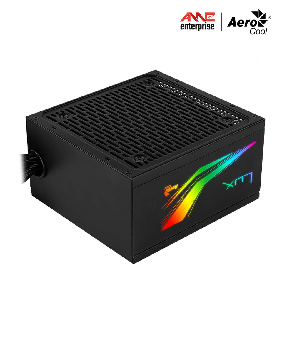 Aero Cool LUX RGB 550W Power Supply Unit – AMC Enterprise