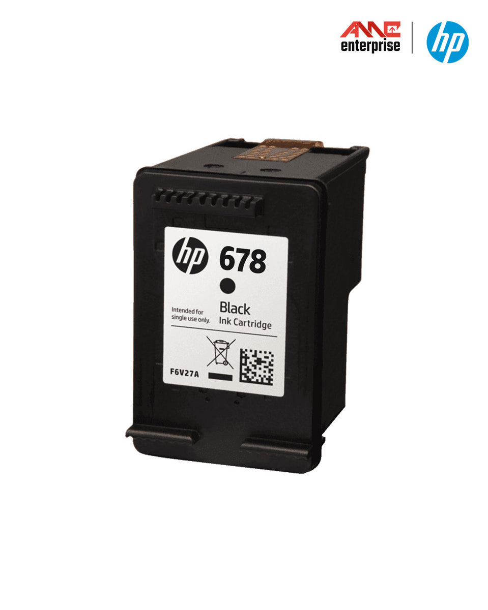 Genuine HP 678 Ink Advantage Cartridge - Black – AMC Enterprise