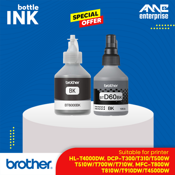 BROTHER BT6000BK / BTD60BK Ink – AMC Enterprise