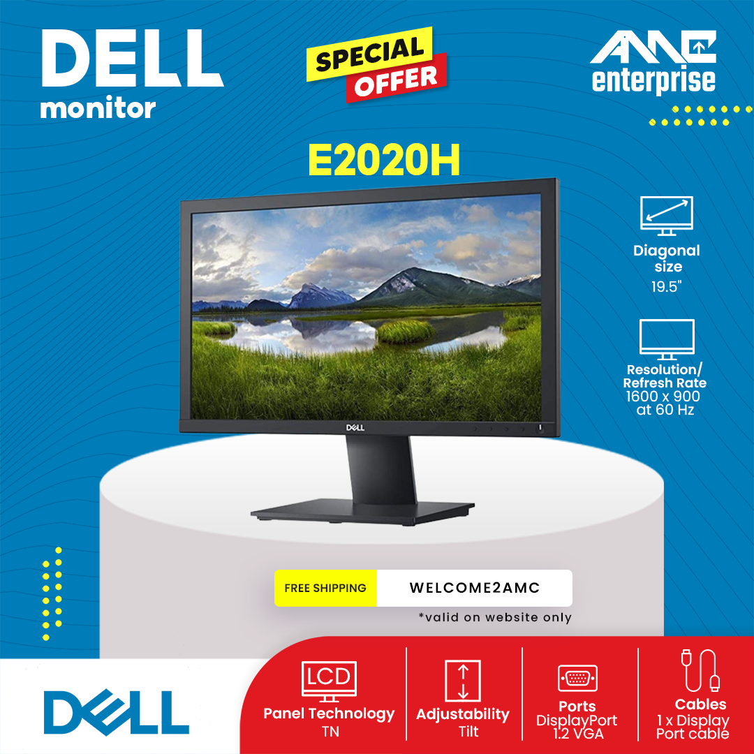 Dell E2020H 20" Monitor – AMC Enterprise